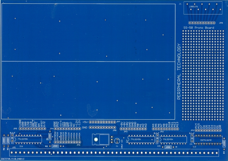 Corsham SS50 PrototypeBoard